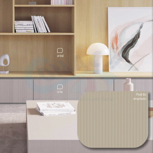 Mdf 15mm 2 Face 1,85x2,75m Orla Vert Arauco