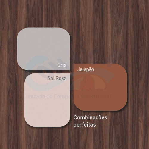 Mdf 15mm 2 Face 1,85x2,75m Escarlate Trend Arauco