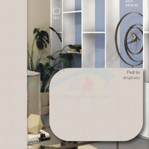 Mdf 15mm 2 Face 1,85x2,75m Linho Couro Arauco