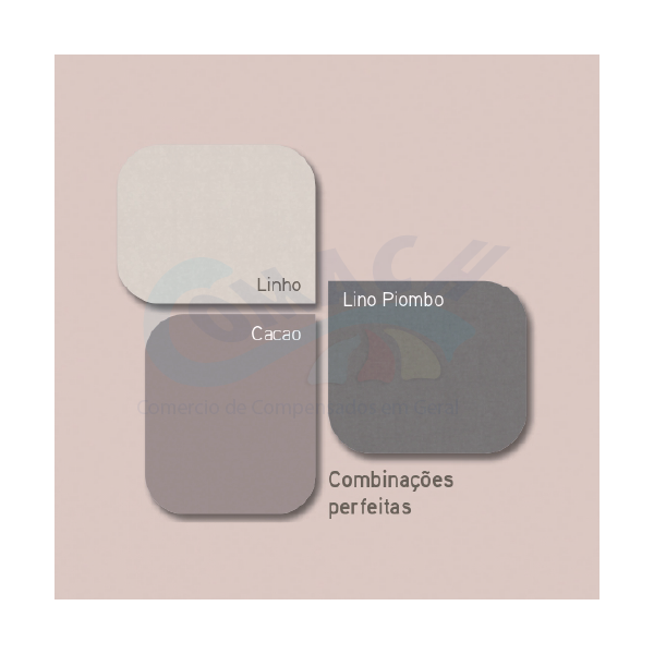 Mdf 15mm 2 Face 1,85x2,75m Sal Rosa Matt Arauco